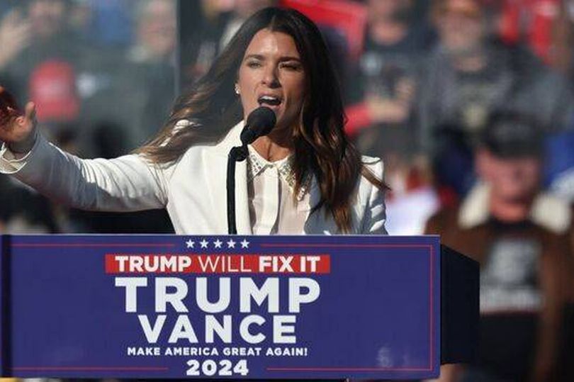 F1 pundit Danica Patrick shows off gym routine after mocking 'No Kings ...