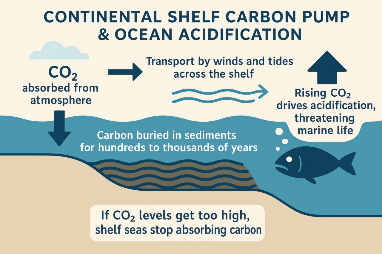 Continental shelf seas revealed as powerful carbon sinks, but cutting ...