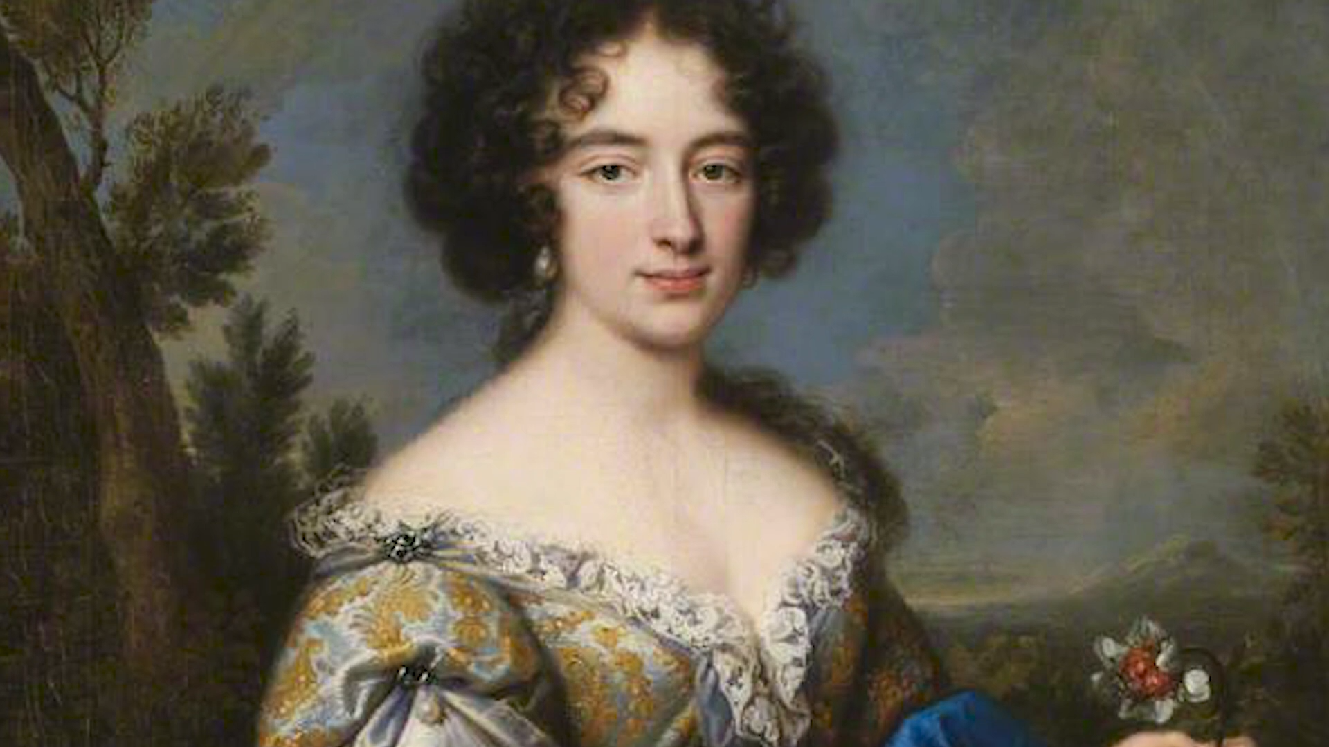 Life of Marie Anne de Bourbon in the court of Louis XIV