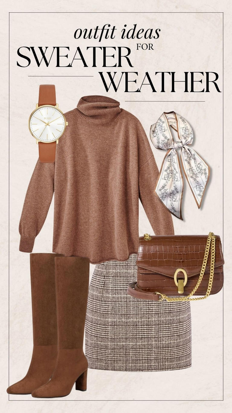 20 Cozy Sweater Outfit Ideas For Chilly Weather