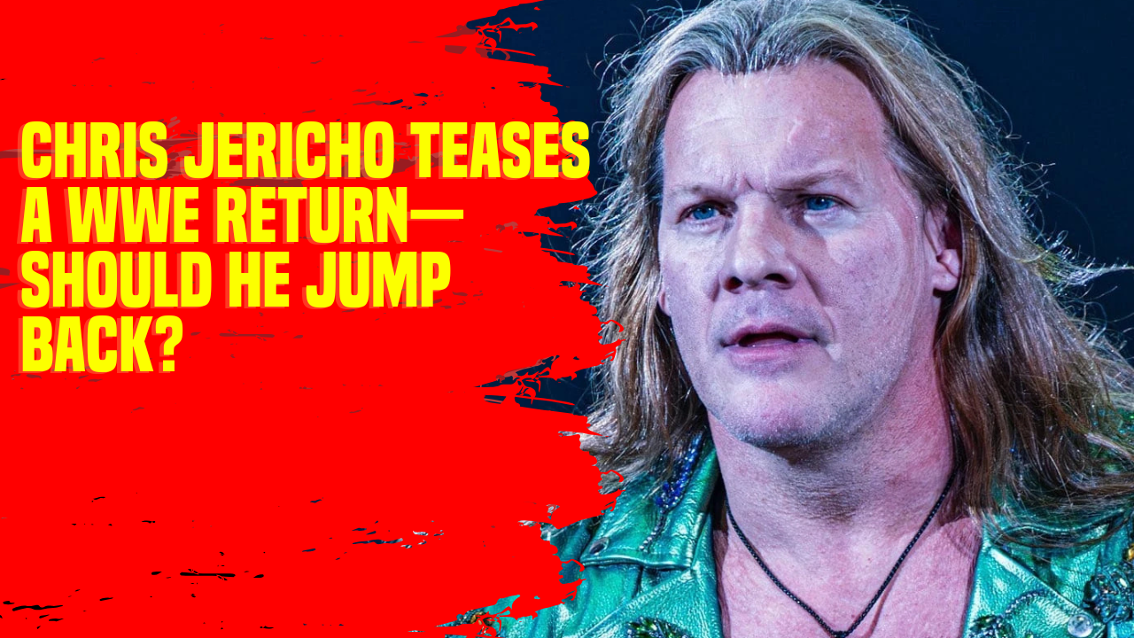 Chris Jericho teases a WWE return—should he jump back #ChrisJericho #WWE #AEW