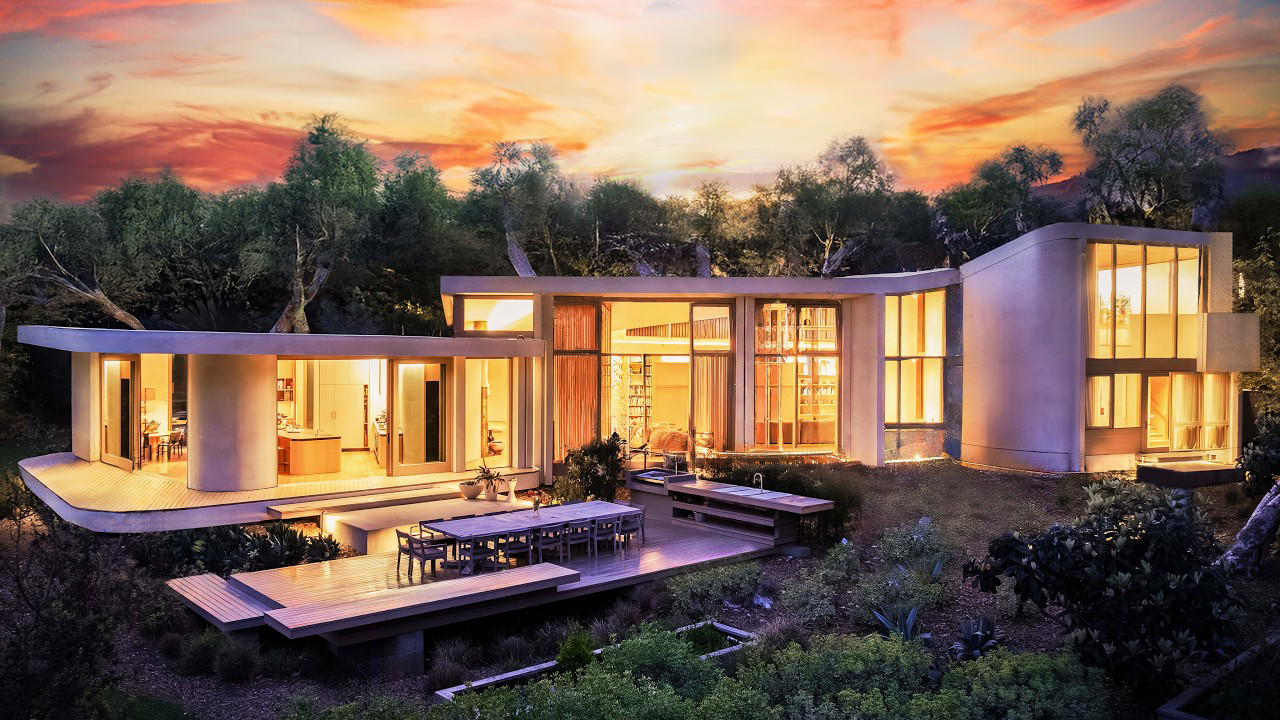 Inside a Hidden Forest Mansion in Los Angeles