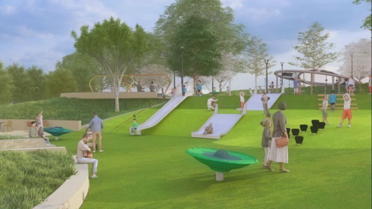 County breaks ground on Eastland Park in east Charlotte