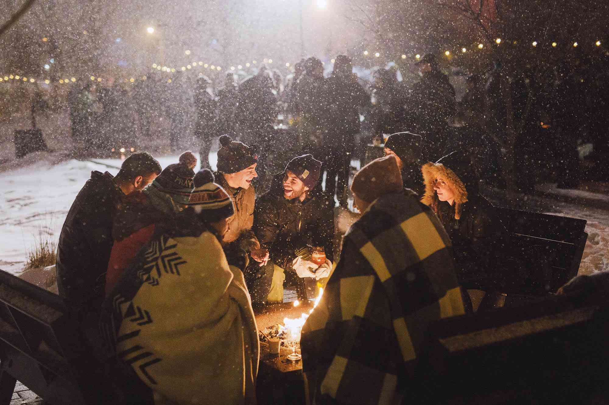 This U.S. Winter Festival Celebrates the Cold With Ice Bars, Saunas ...