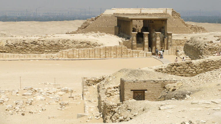 Hidden Egyptian treasures discovered deep underground