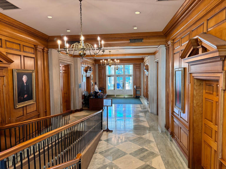 A Look Inside the East Wing of the White House Before Its Demolition