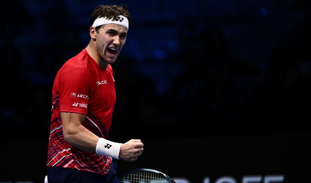 Ruud setzt seine eindrucksvolle Serie in Basel fort und schlägt Wawrinka