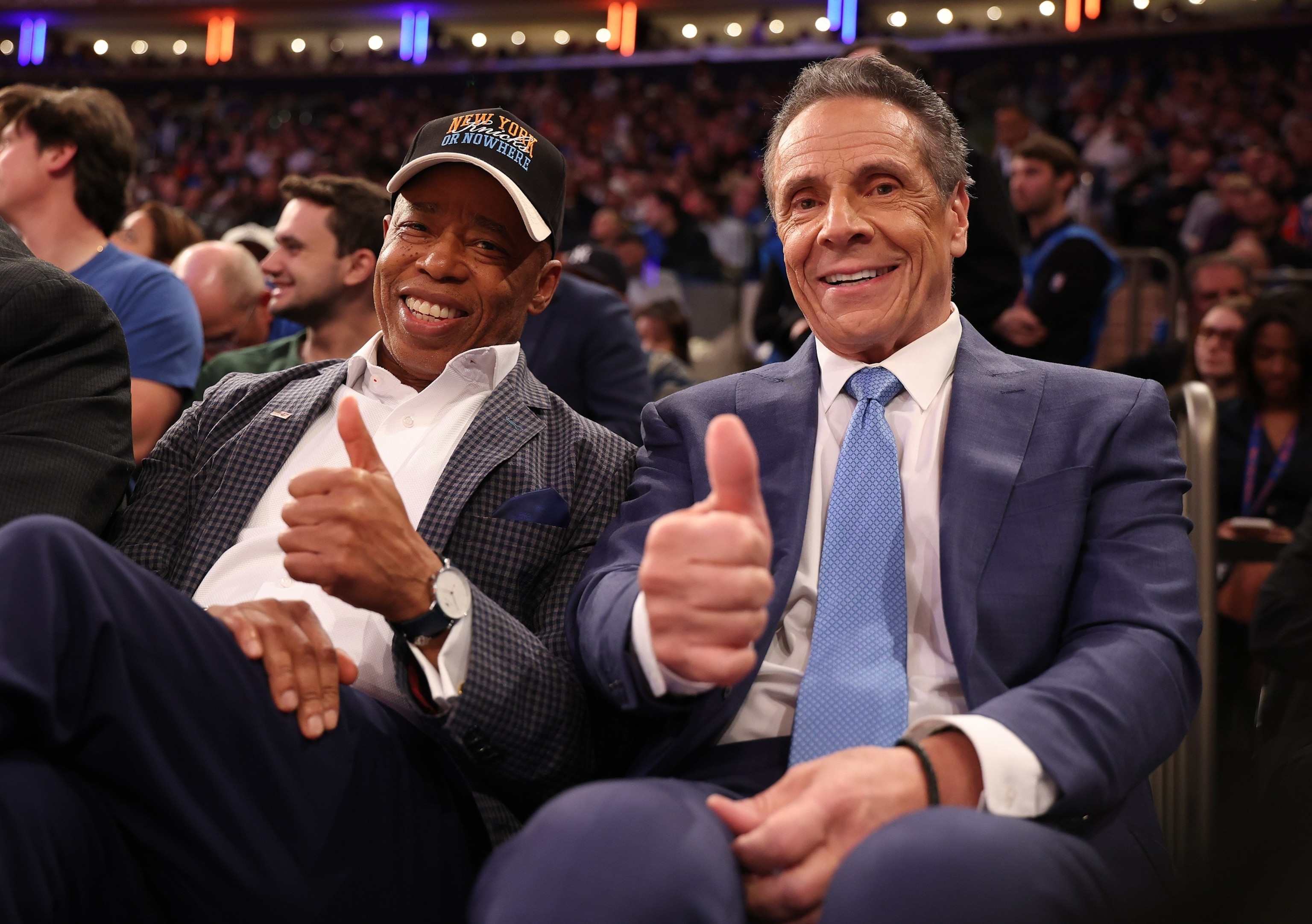 Adams backs Cuomo in NYC mayor's race, Mamdani slams both