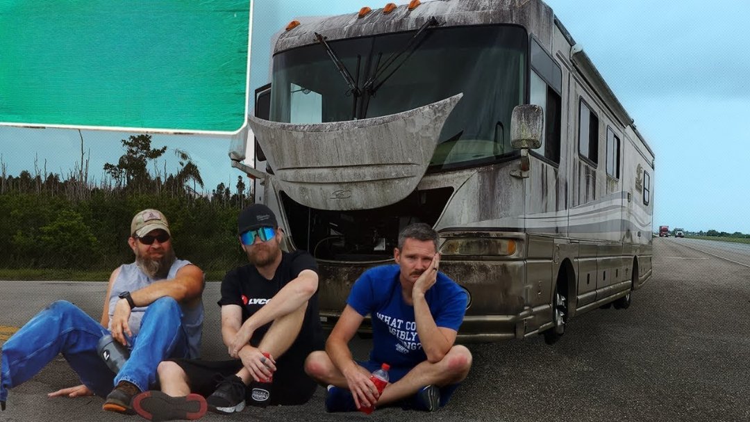 Driving the Free Abandoned RV Across Florida