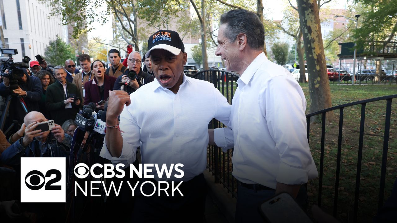 Eric Adams endorses Andrew Cuomo in NYC mayor's race
