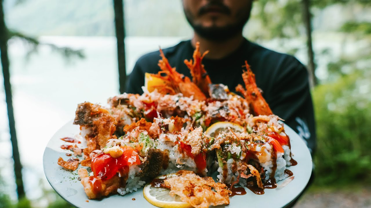 The Alaskan dragon roll: a sushi adventure