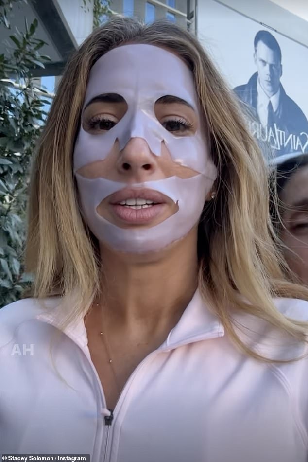 Stacey Solomon says she doesn't care what people think as she visits ...