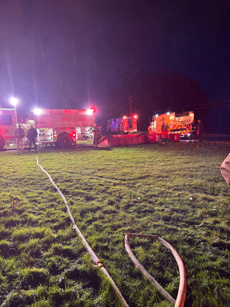 Family safe after overnight fire in Homer