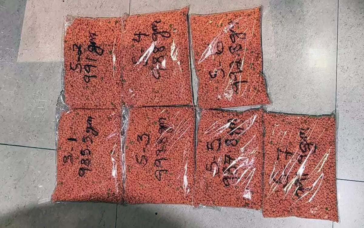 6.9kg of meth ‘smuggled from Myanmar’ seized in Aizawl, 4 held