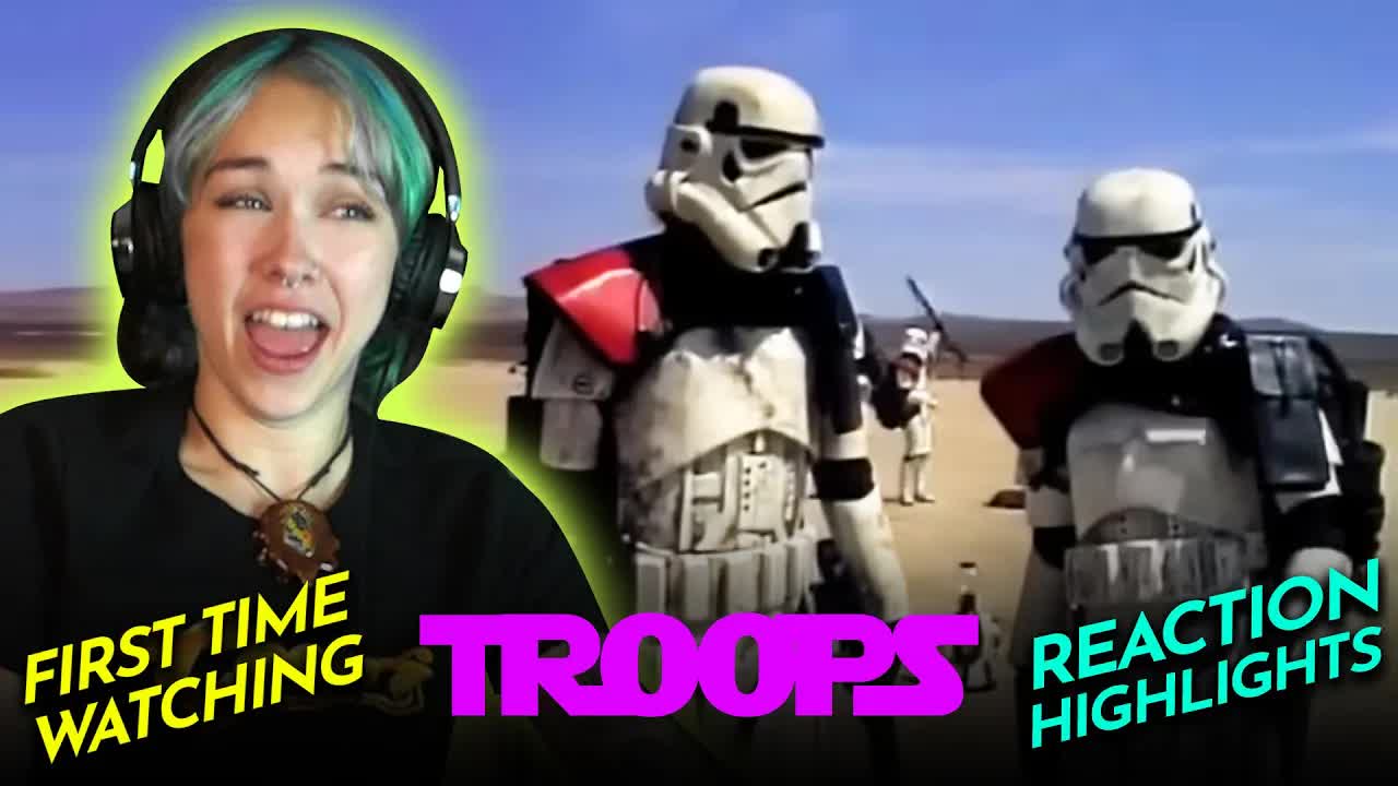 Nicki really enjoyed TROOPS (1997) short film reaction first time watching