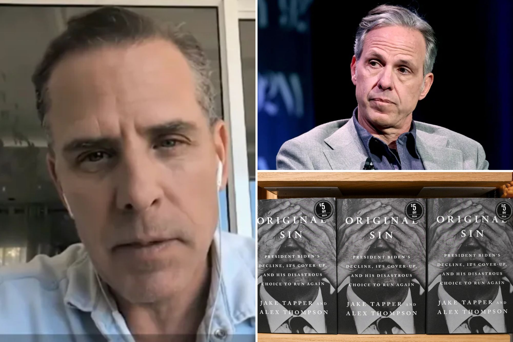 Hunter Biden blasts ‘irrelevant’ Jake Tapper, suggests CNN anchor used ...