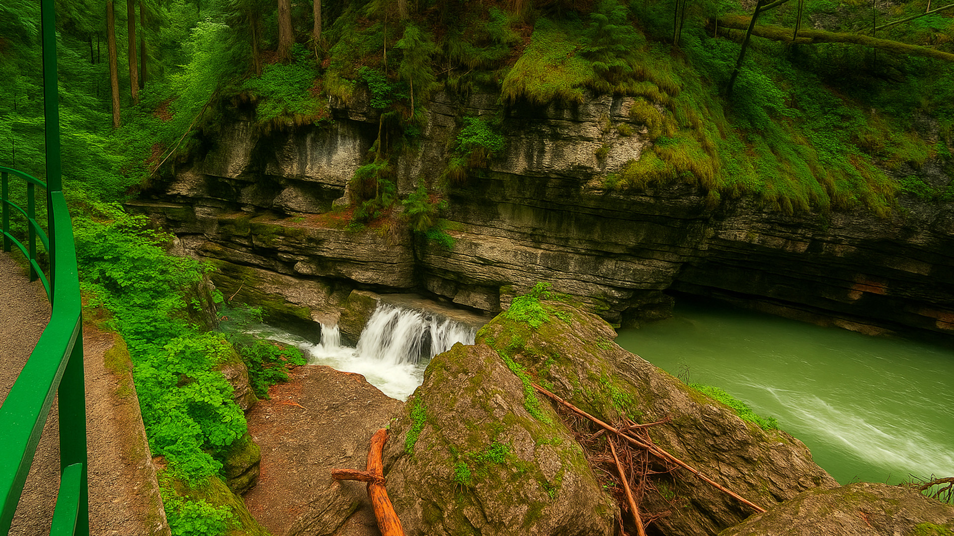 Germany – The Majestic Breitachklamm Gorge, Allgäu (4K)