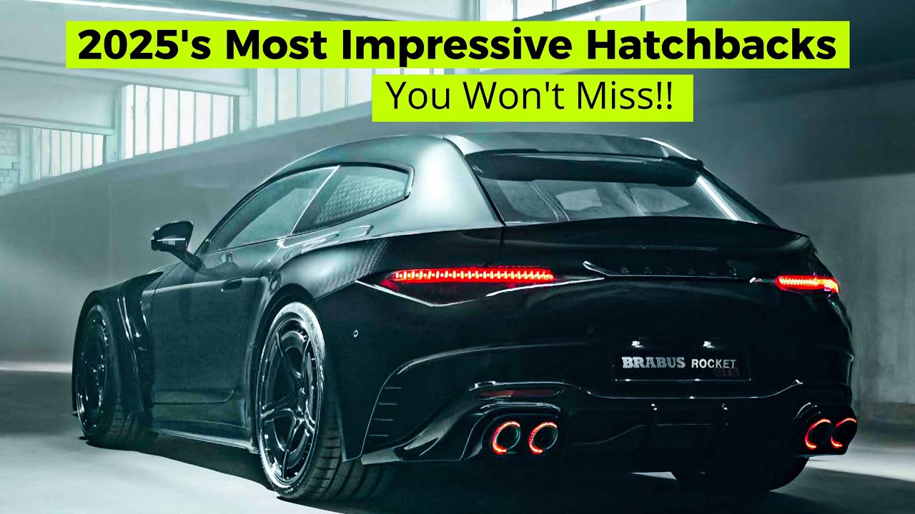 2025's Top 10 Most Impressive Hatchbacks & Liftbacks!