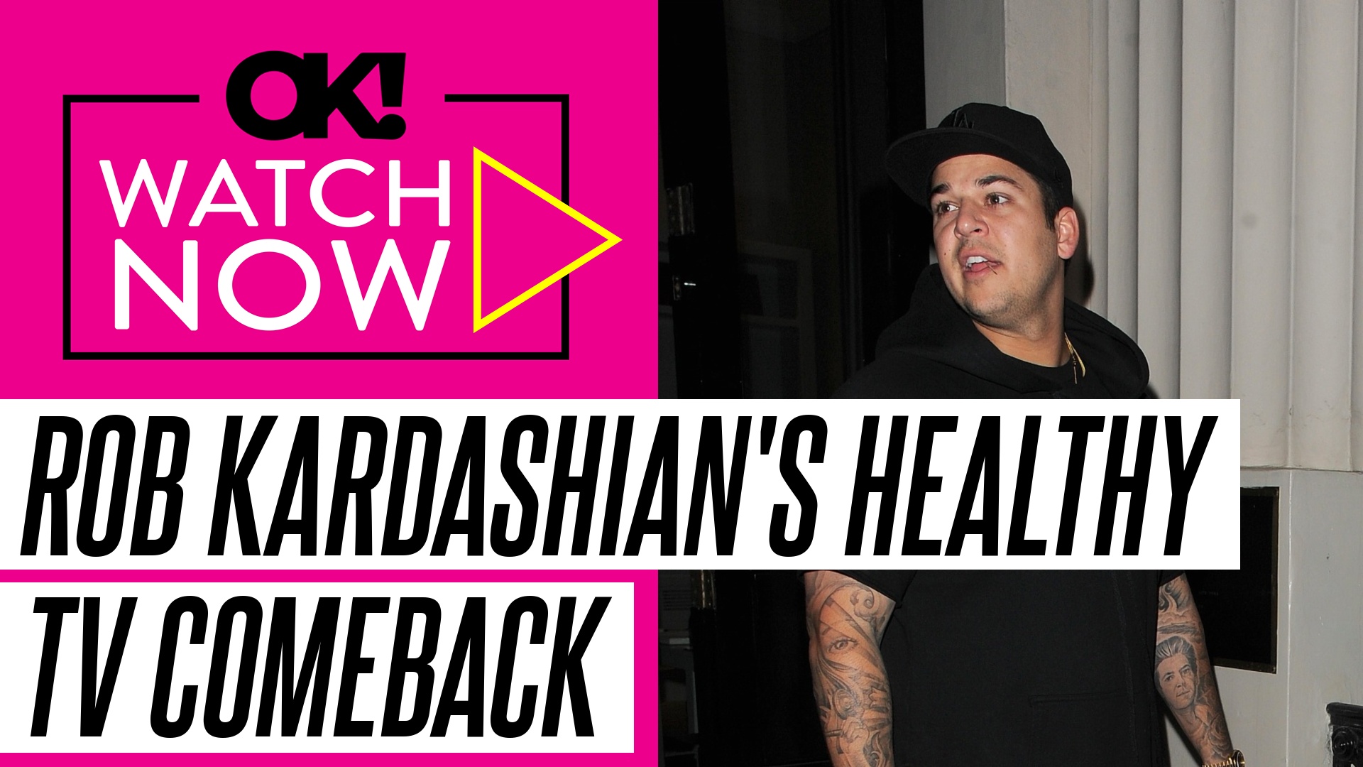 Rob Kardashian Looks Healthy in Long-Awaited Return to Family's TV Show ...