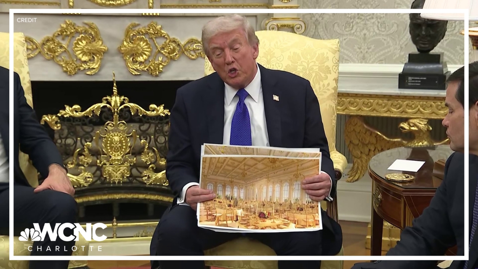 Trump's White House ballroom project doubles to $40M, adds West Wing ...