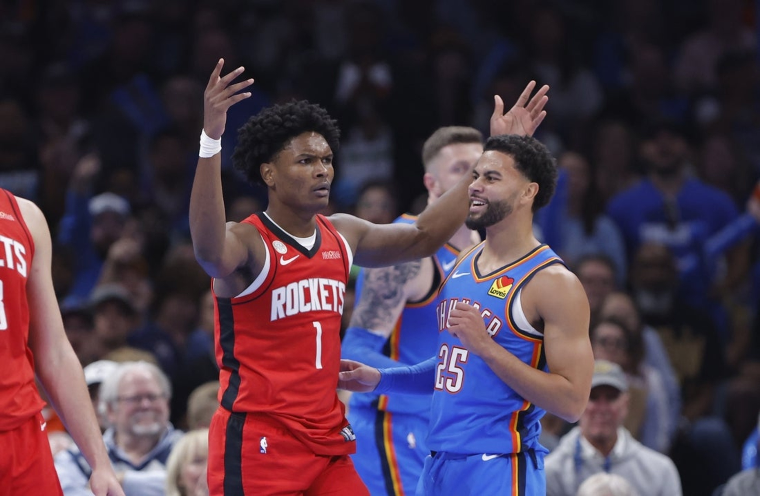 Rockets refining playmaker-by-committee plans for Pistons