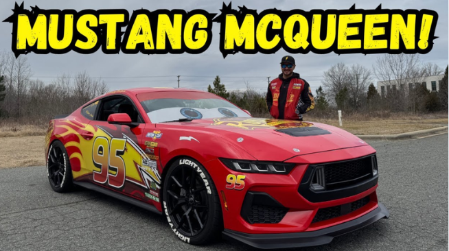 From Radiator Springs to the Racetrack: Meet Mustang McQueen!