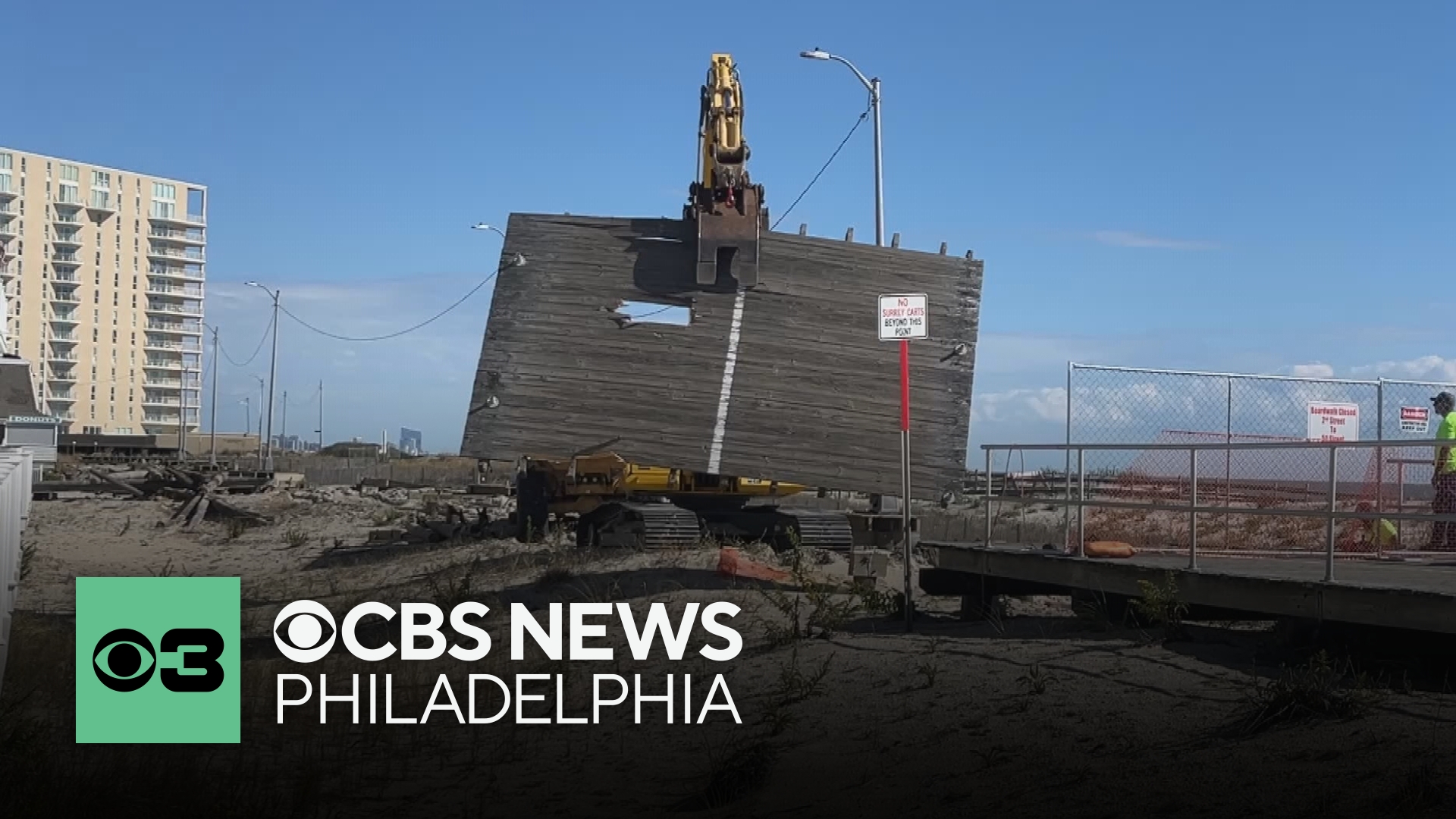 Boardwalk restoration project begins in Ocean City, New Jersey, in ...