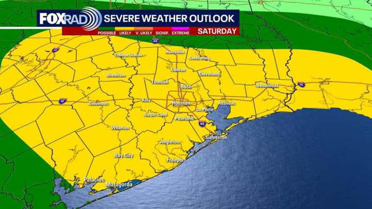 Houston weather: FOX 26 Storm Alert starting Friday night