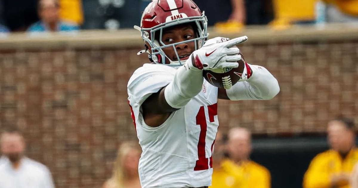 Alabama rules out TE, lists WR as doubtful in Thursday availability ...