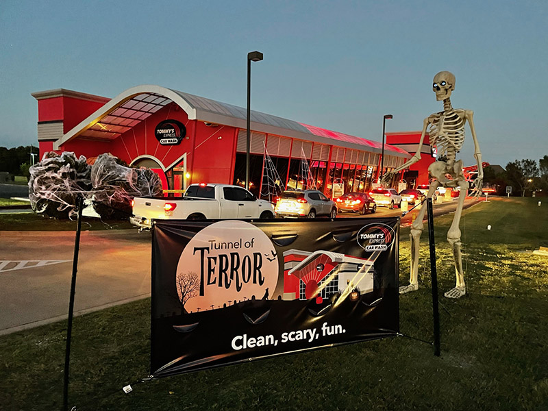Tunnel of Terror haunted car wash returns to Chicagoland for Halloween