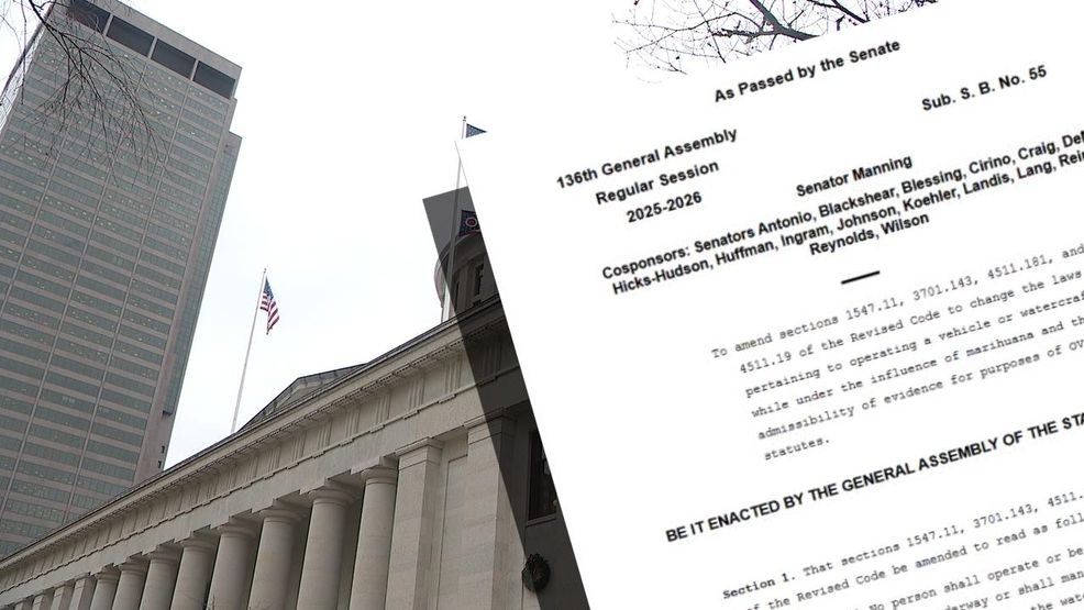 Ohio bill relaxes marijuana OVI regulations