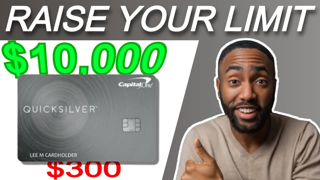Capital One Quicksilver credit limit increase | How to request and get ...