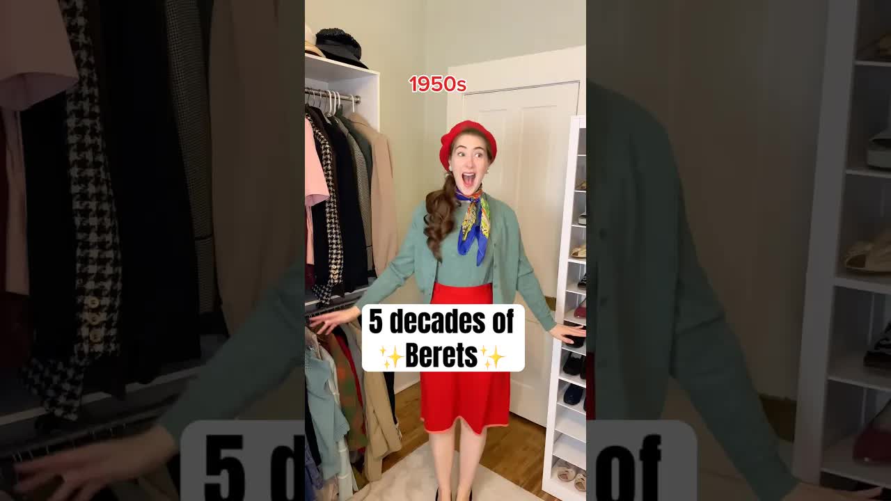 styling vintage berets through the decades
