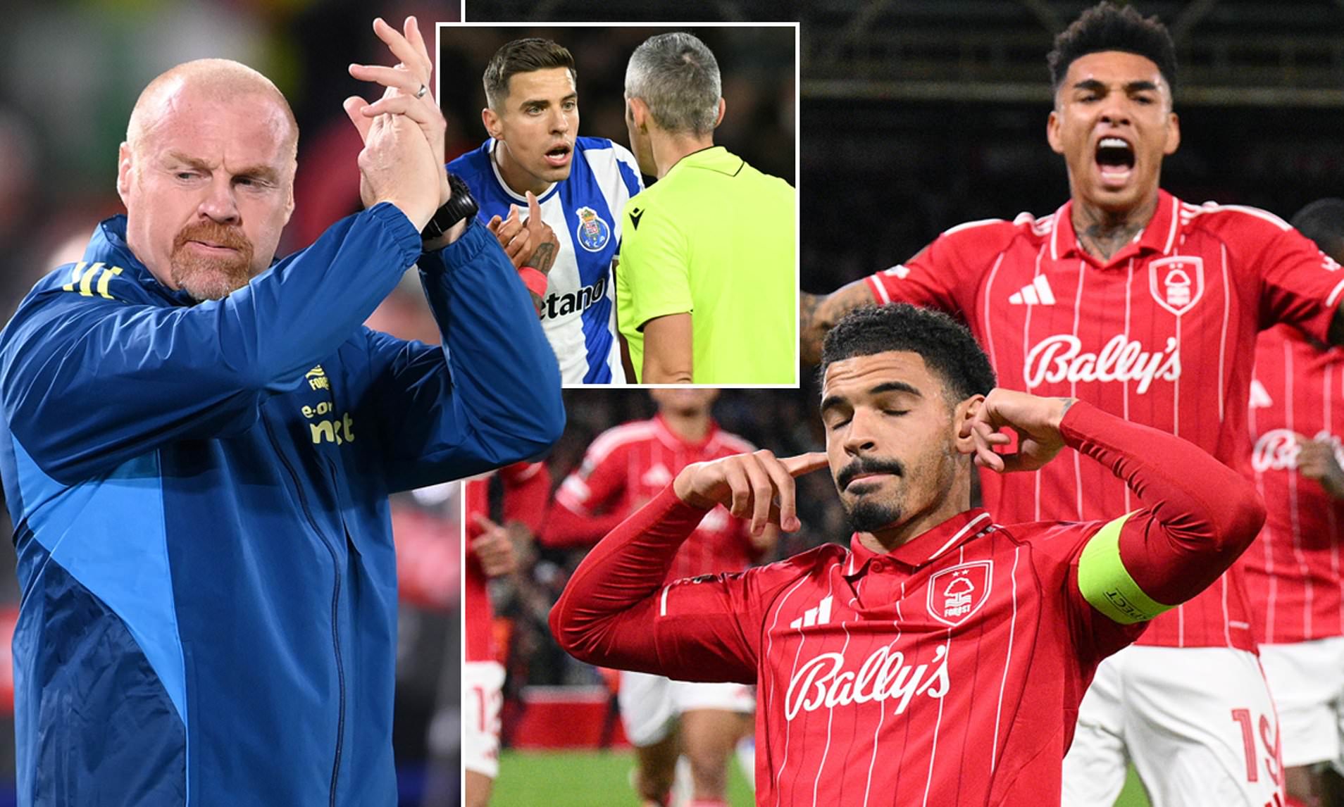 Sean Dyche barely flinched as Nottingham Forest toppled Porto 2-0 in ...