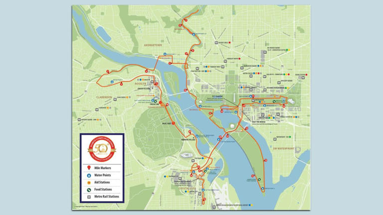 Marine Corps Marathon guide: Routes and road closures