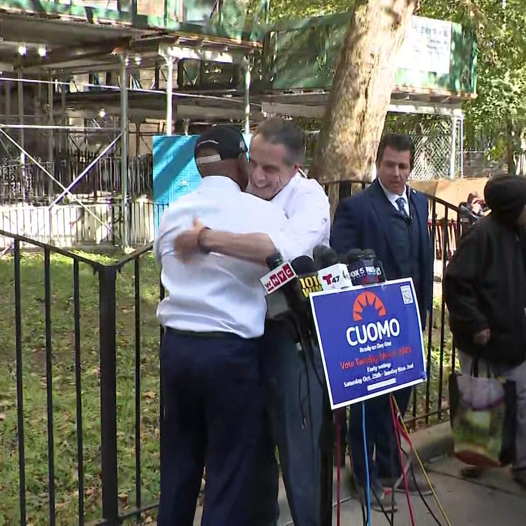 Eric Adams endorses Andrew Cuomo in NYC mayor's race