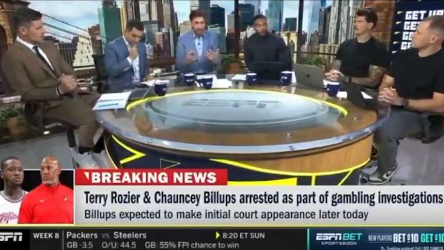 Gambling Ad Disappears From ESPN Ticker As 'Get Up' Hosts Discuss FBI ...