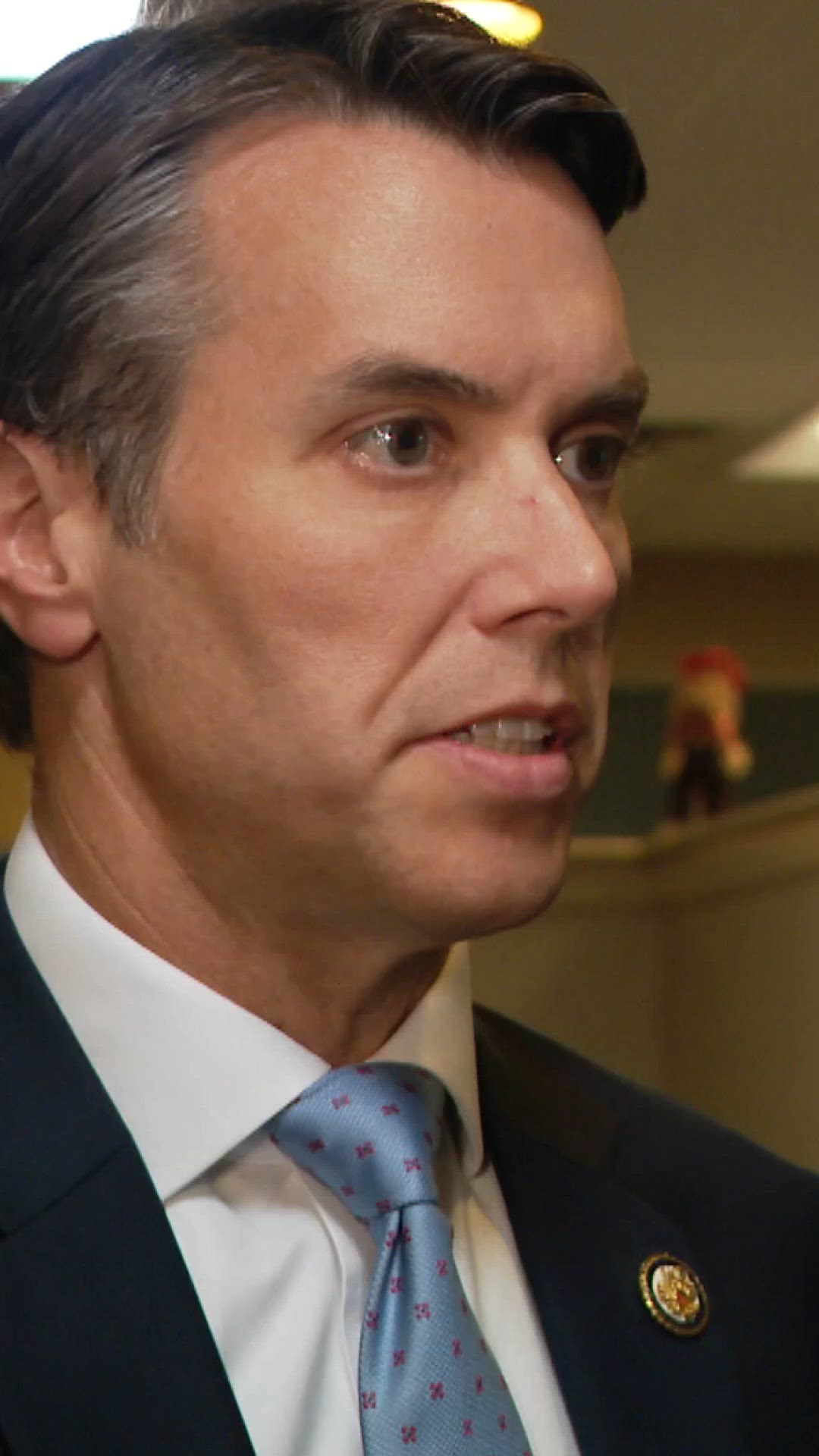 Congressman Morgan McGarvey blasts Trump on White House East Wing ...