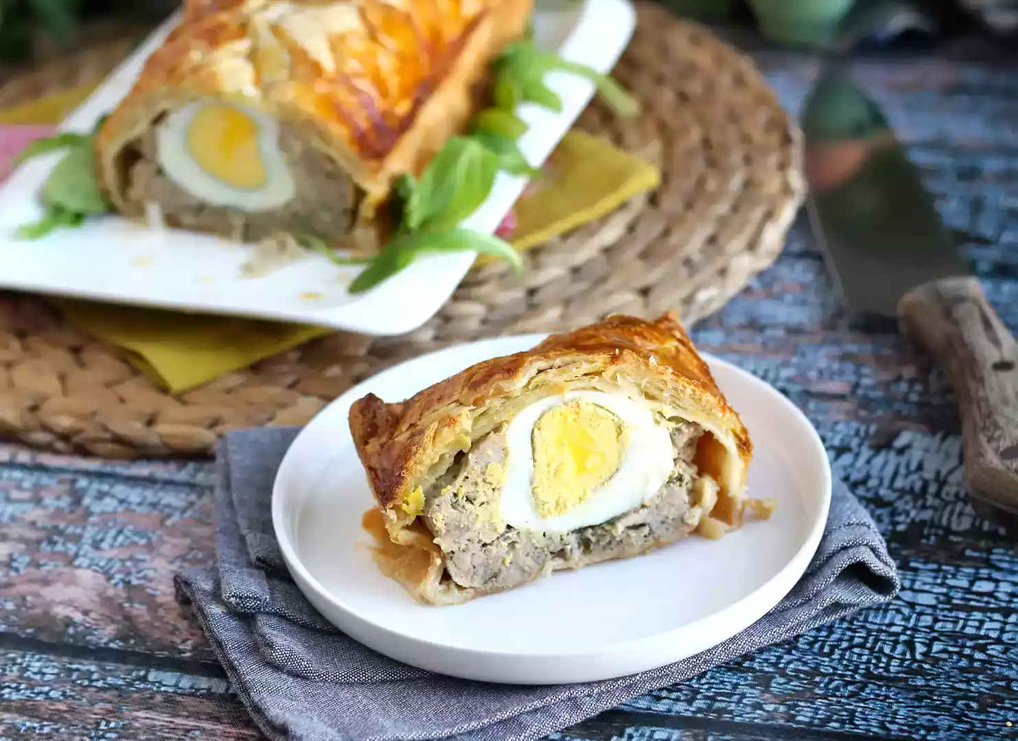 Pastete berrichon, die super leckere osterpastete für ein ...