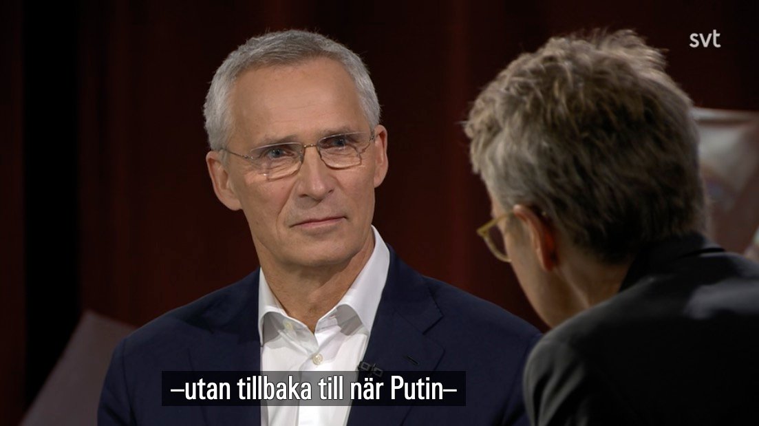 Stoltenberg på Skavlan: – Blanding av første og tredje verdenskrig