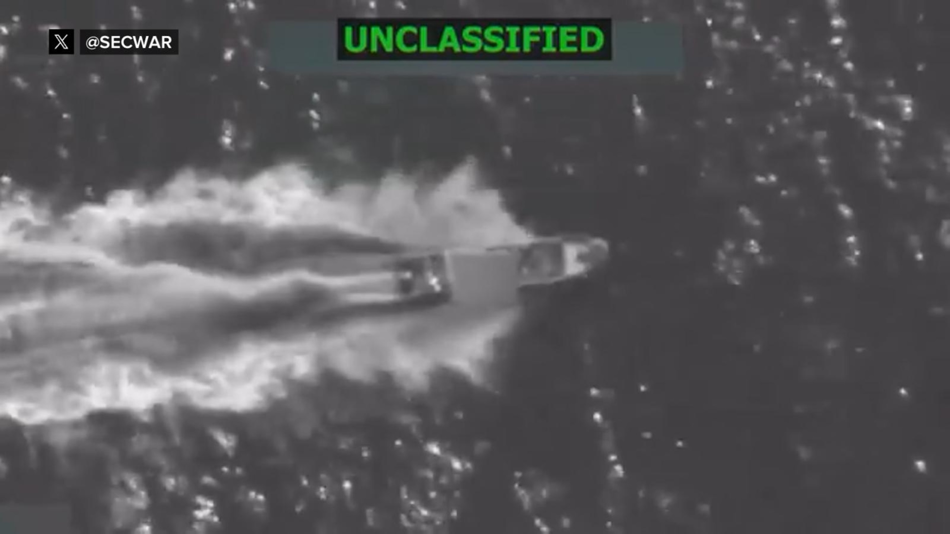 US strikes 2nd alleged drug smuggling boat in the Pacific Ocean