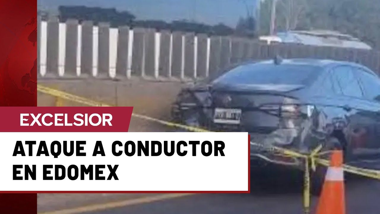 Violento ataque deja un automovilista herido en la México-Querétaro