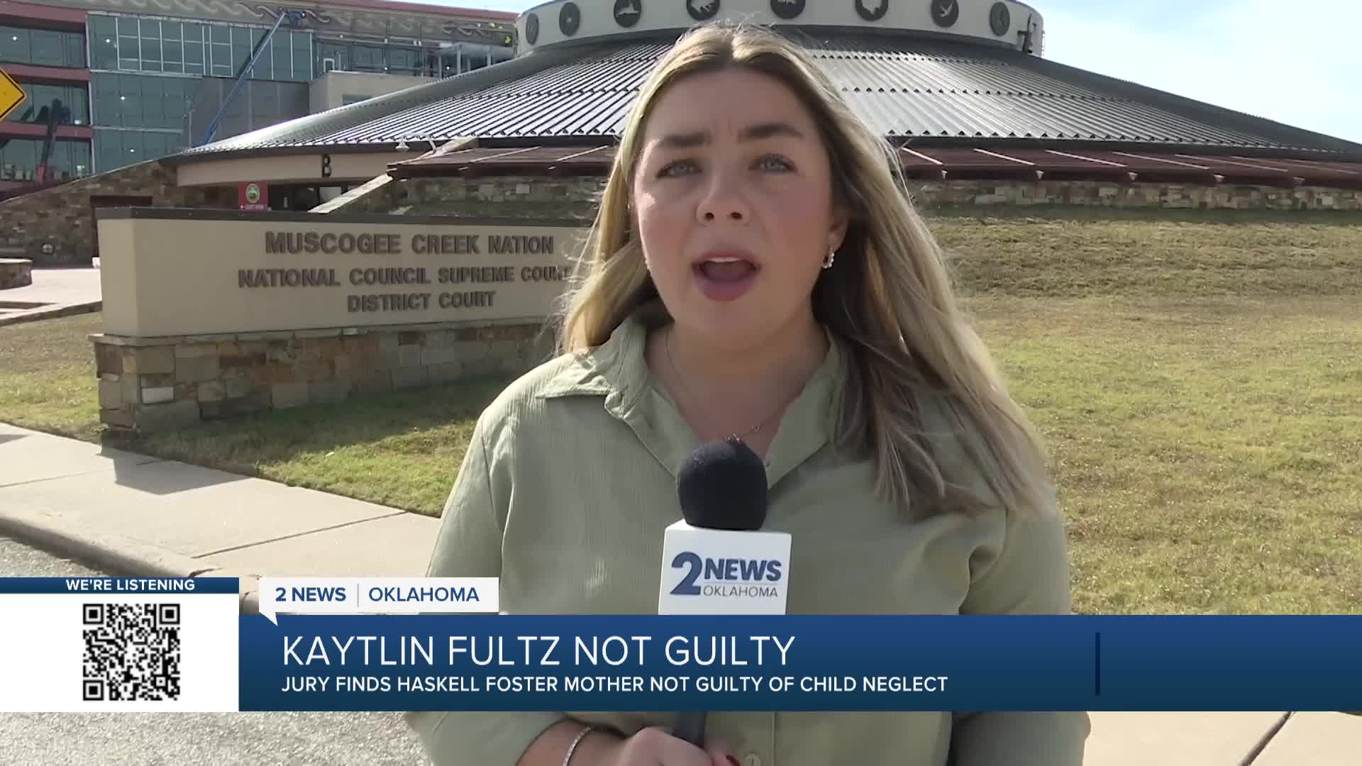 Jury finds Kaytlin Fultz not guilty in child neglect case