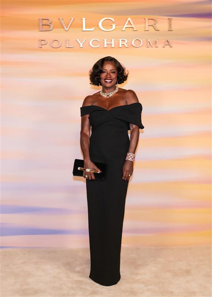 Bulgari Celebrates Polychroma High Jewelry Collection With Viola Davis ...