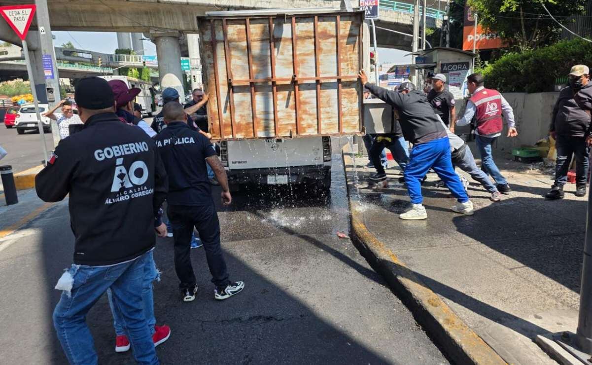Alcaldía Álvaro Obregón libera espacios públicos ocupados de manera ...
