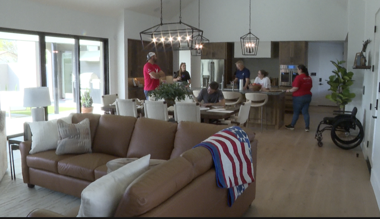 Injured Valley veteran receives adapted, mortgage-free Scottsdale home