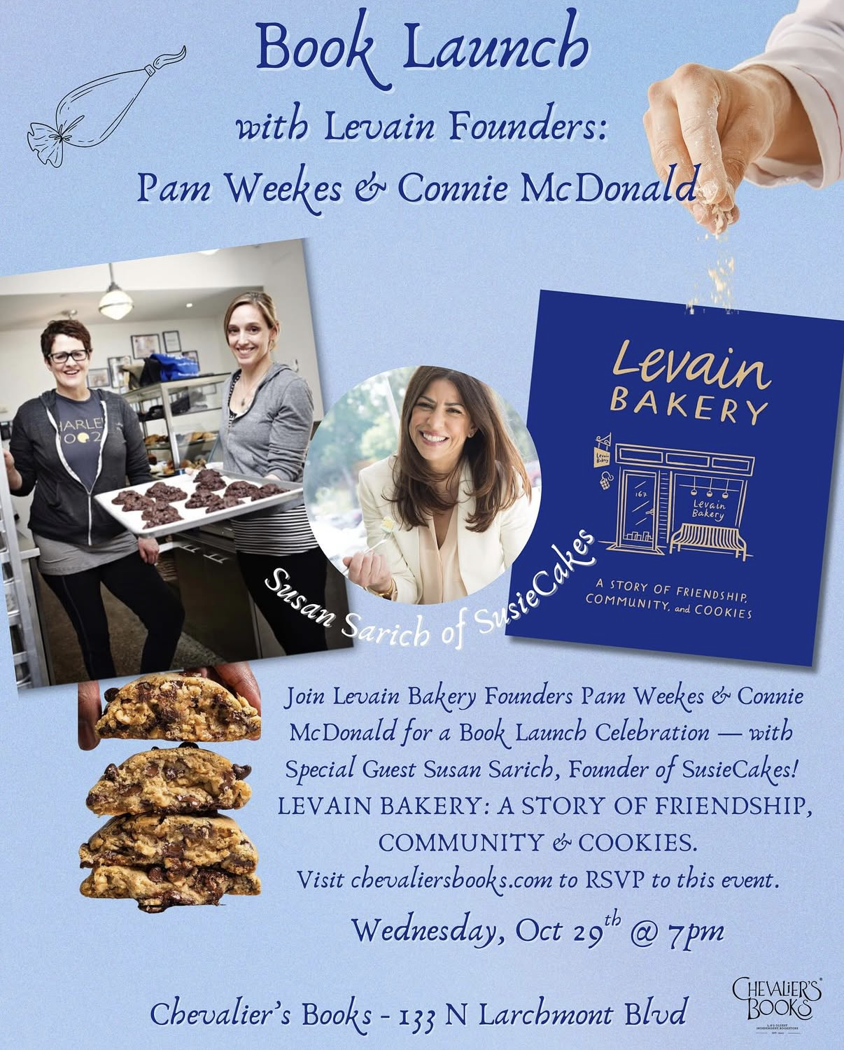 BOOK LAUNCH WITH AUTHORS & LEVAIN FOUNDERS, LA