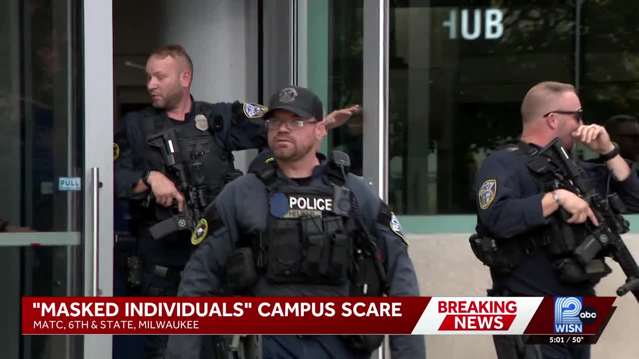 Masked individuals cause lockdown at MATC downtown Milwaukee campus ...