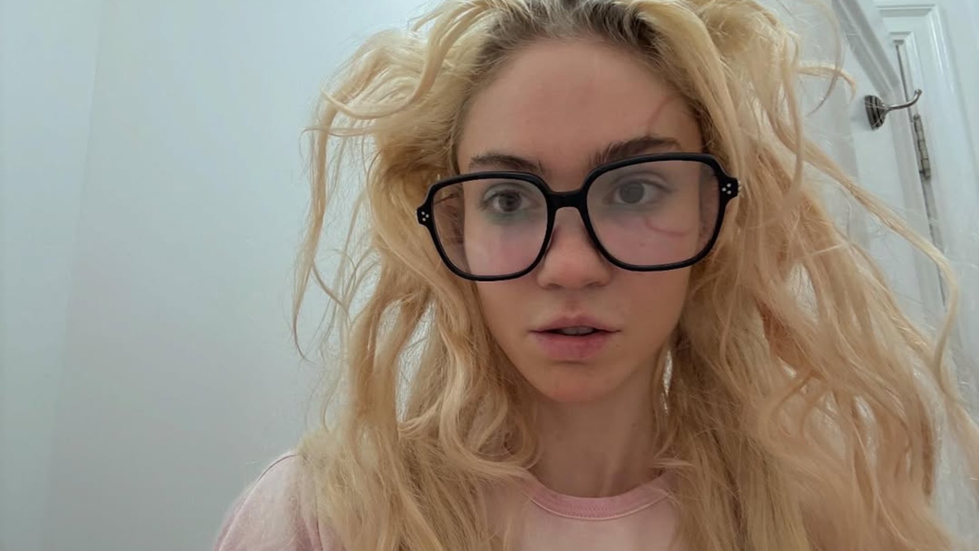 Grimes Debuts Face Tattoo After 10 Years 'Emotionally Working Up' to It