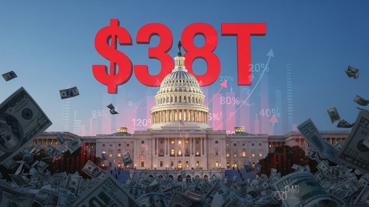 U.S. debt hits record $38 trillion amid ongoing government shutdown